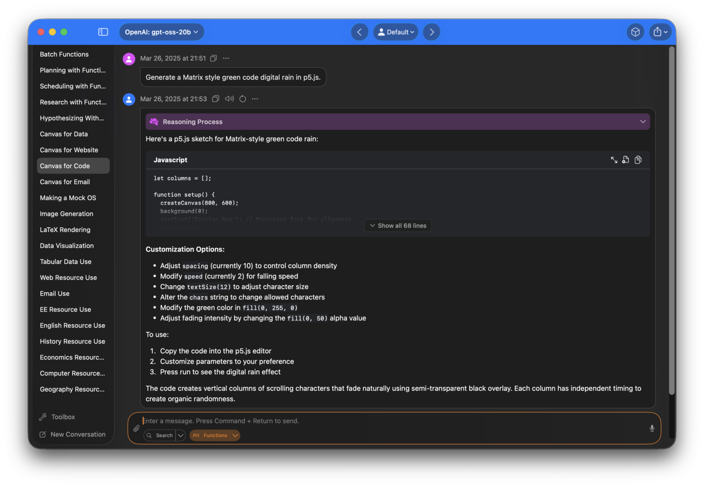 Conversations - Sidekick